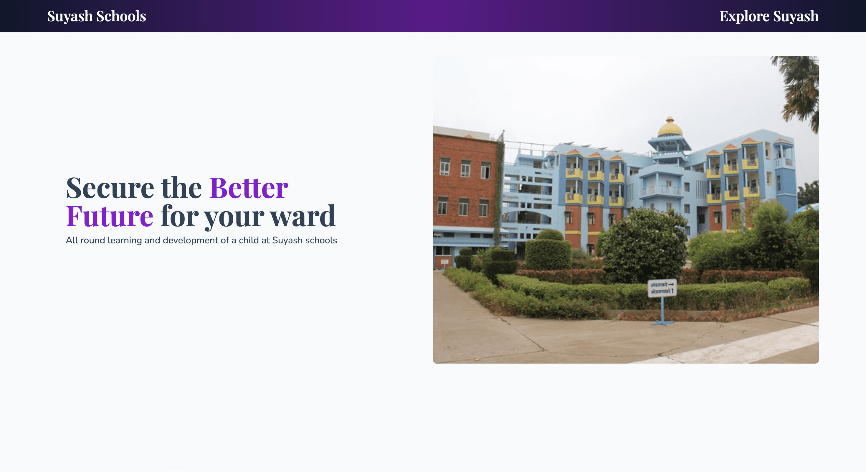 Home | Suyash Vidyalaya